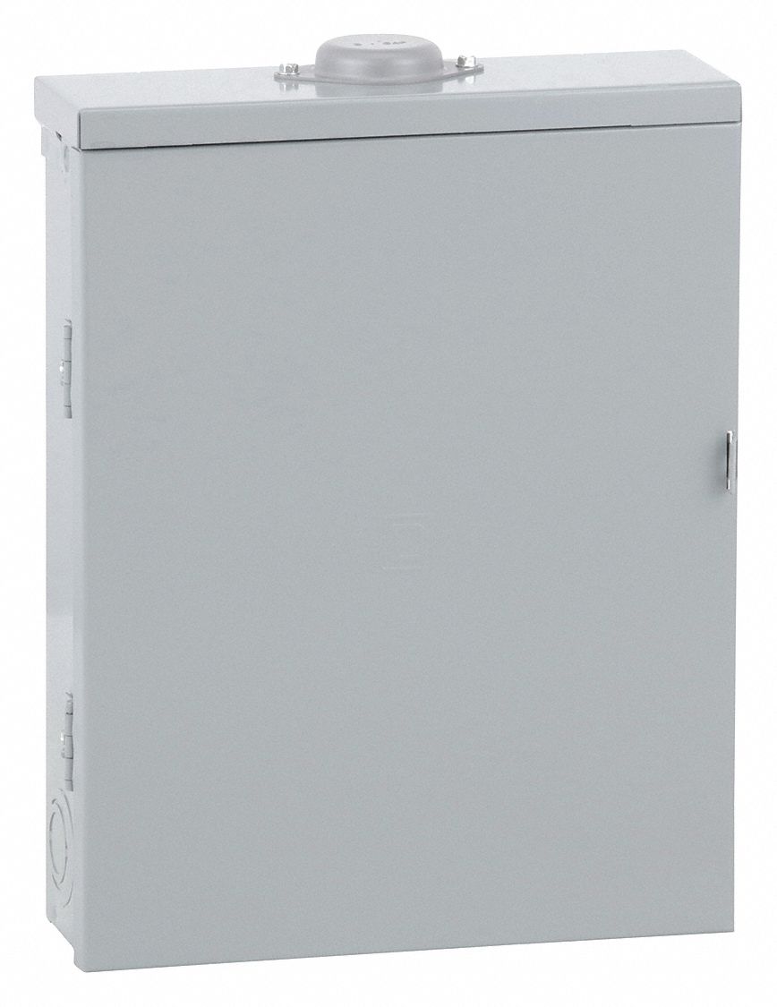 SQUARE D Carga Central, Zapata Principal, Convertible,125 Amperes,120/240VCA Voltaje,Número de ...