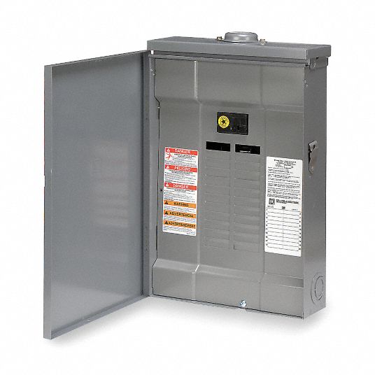 100 A Amps, 120/240V AC, Load Center - 5F661|QO116M100RB - Grainger