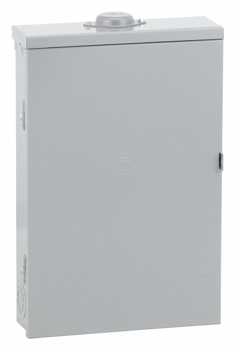 SQUARE D Carga Central, Zapata Principal, Convertible,125 Amperes,120/240VCA Voltaje,Número de ...