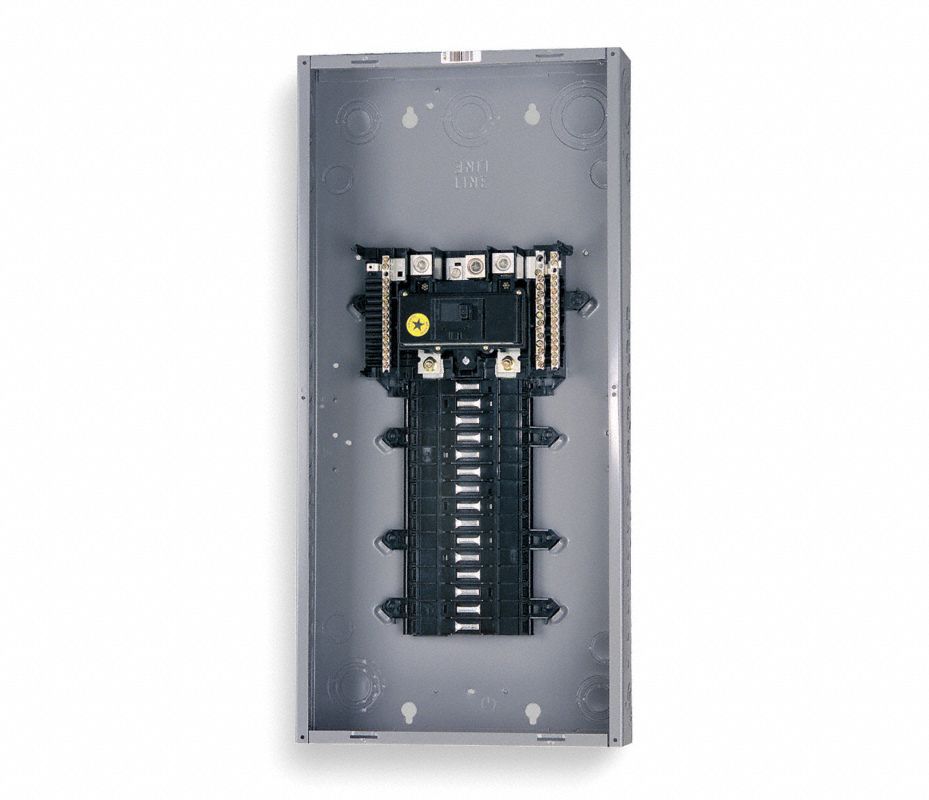 SQUARE D Carga Central, Interruptor de Circuito Principal, Convertible,100 Amperes,120/240VCA ...