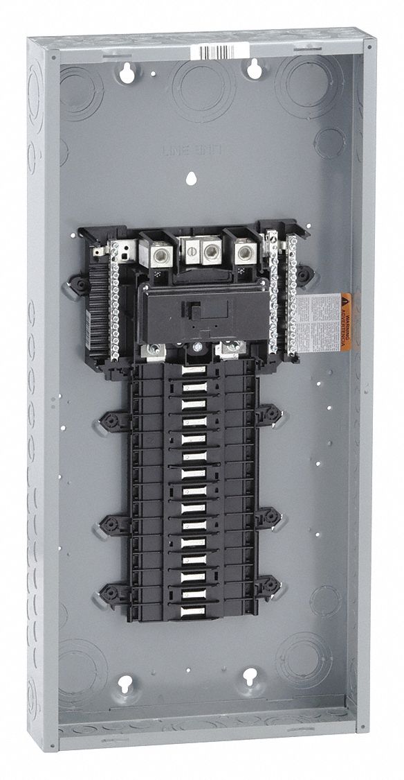 SQUARE D Carga Central, Interruptor de Circuito Principal, Convertible,150 Amperes,120/240VCA ...