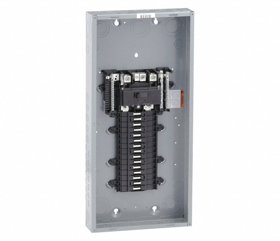 SQUARE D Carga Central, Interruptor de Circuito Principal, Convertible,200 Amperes,120/240VCA ...