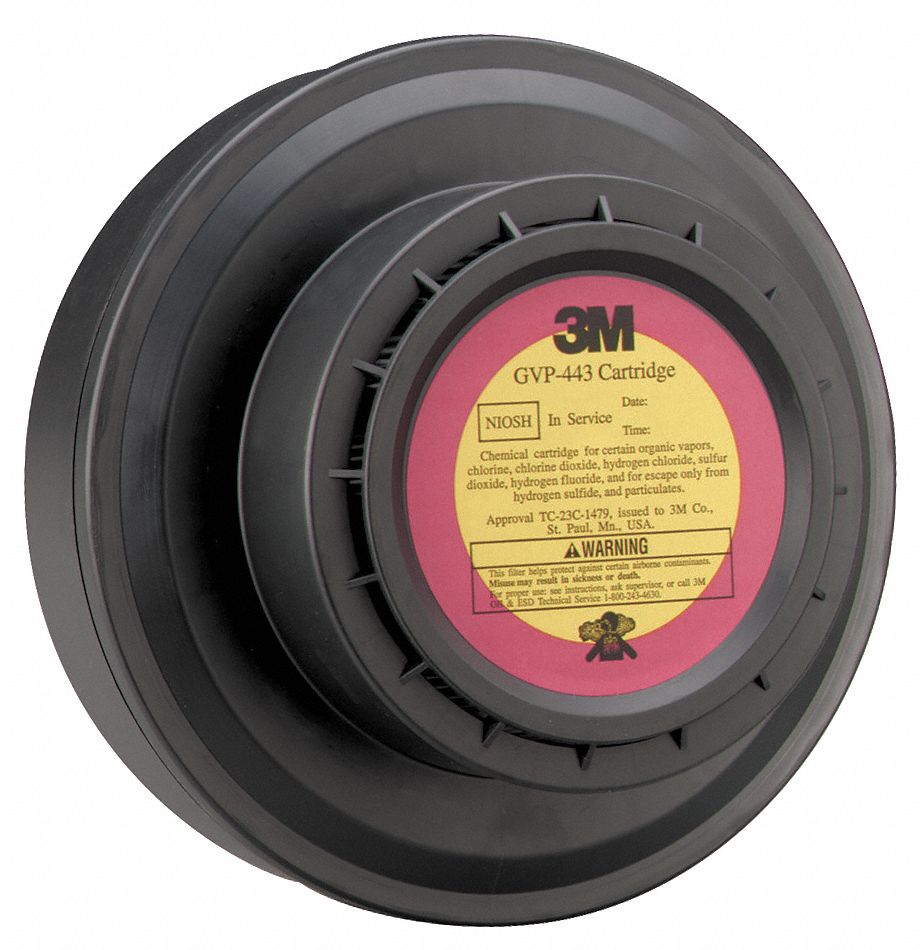 GVP, Acid Gas (AG)/HEPA/Organic Vapor (OV), Combination Cartridge ...