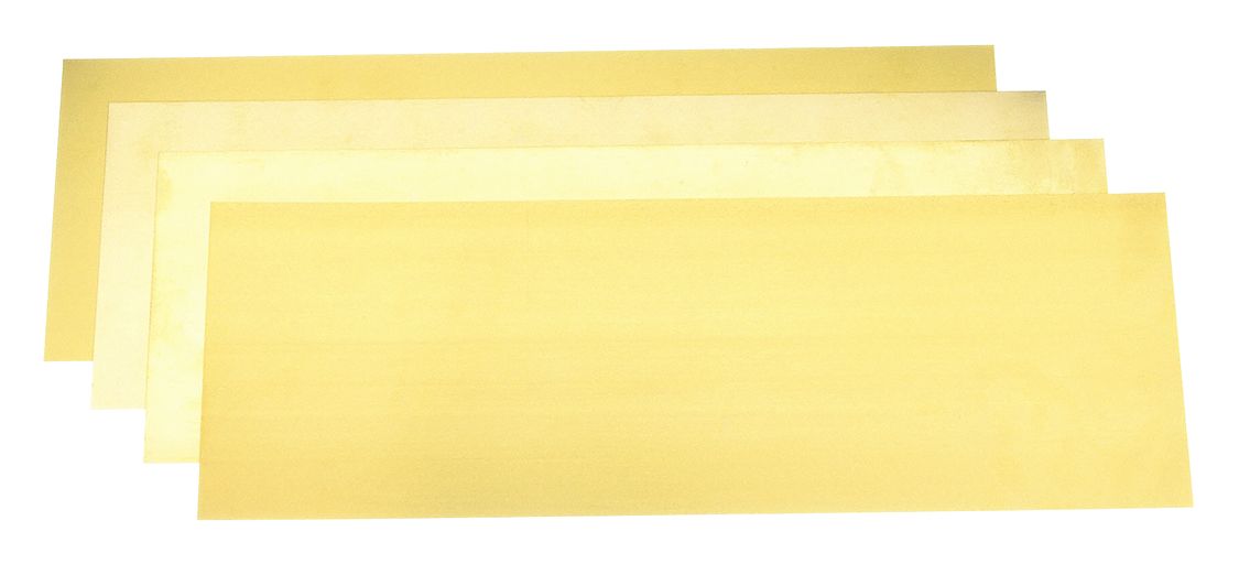 Inch, 18 in Shim Lg, Shim Stock Assortment,Brass,12 pcs - 5FA25|17950 ...