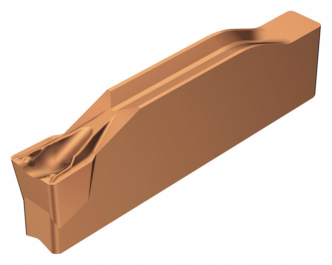 SANDVIK COROMANT, Neutral, 0.012 in Corner Radius, Parting and Grooving ...