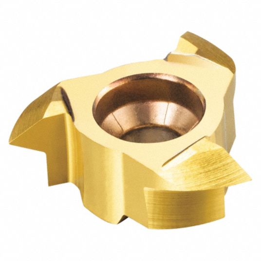 SANDVIK COROMANT, 0.472 in Inscribed Circle, TH, Milling Insert, Medium ...