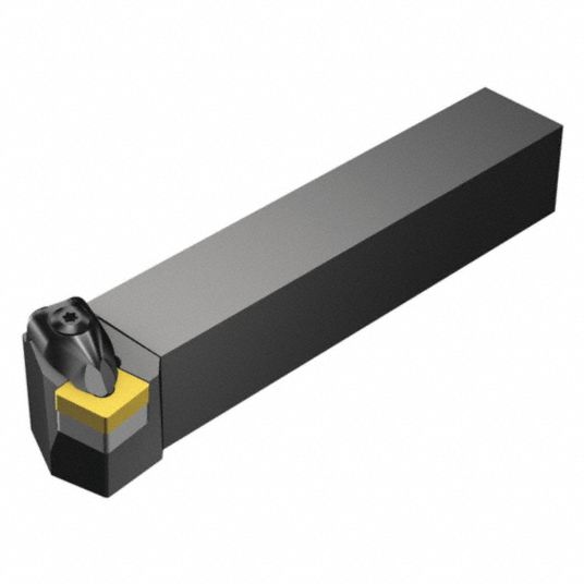 SANDVIK COROMANT, 80° Diamond, 6 in Overall Lg, General Turning Tool ...