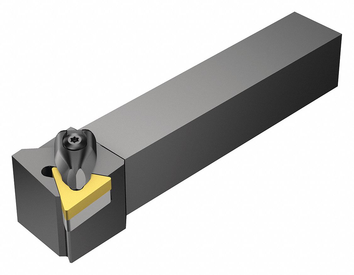 SANDVIK COROMANT, Triangle, 4 1/2 in Overall Lg, General Turning Tool ...