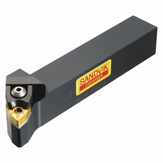 SANDVIK COROMANT, Trigon, 6 in Overall Lg, General Turning Tool - 5FGR0 ...
