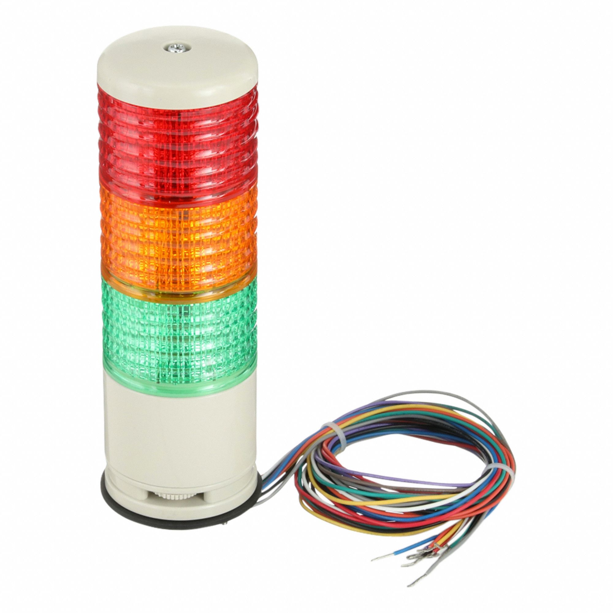 SCHNEIDER ELECTRIC, 3 Tier, Green/Orange/Red, Tower Light Assembly ...