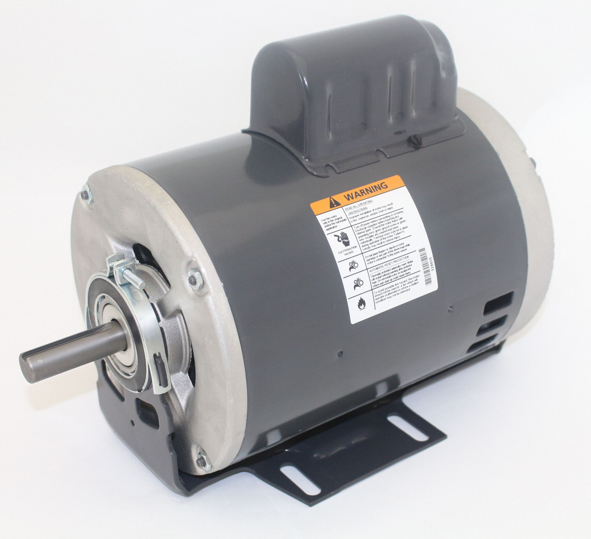 DAYTON General Purpose Motor 1 2 1 7 HP Capacitor Start Nameplate