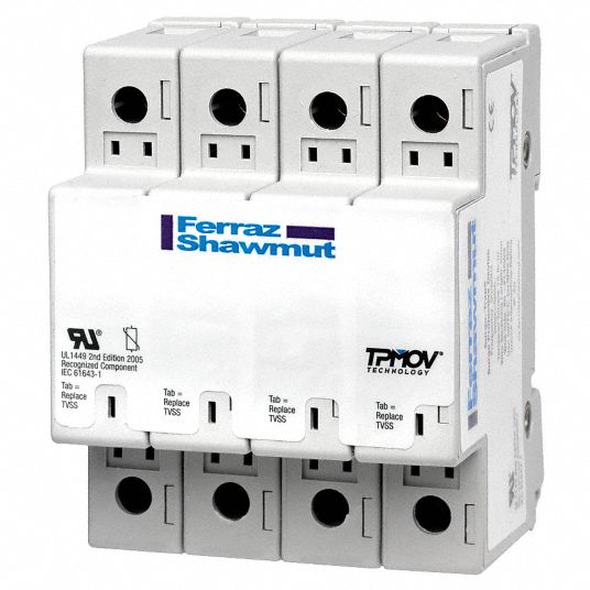 Surge Protection Device, Phase 3, Voltage 277/480V AC Wye - Grainger