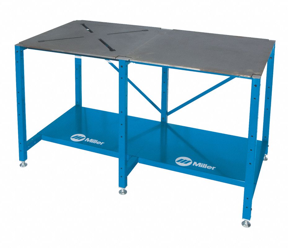 MILLER ELECTRIC ArcStation Soldadura Tabla,Prof 29 pulg. - 5FYE2 ...