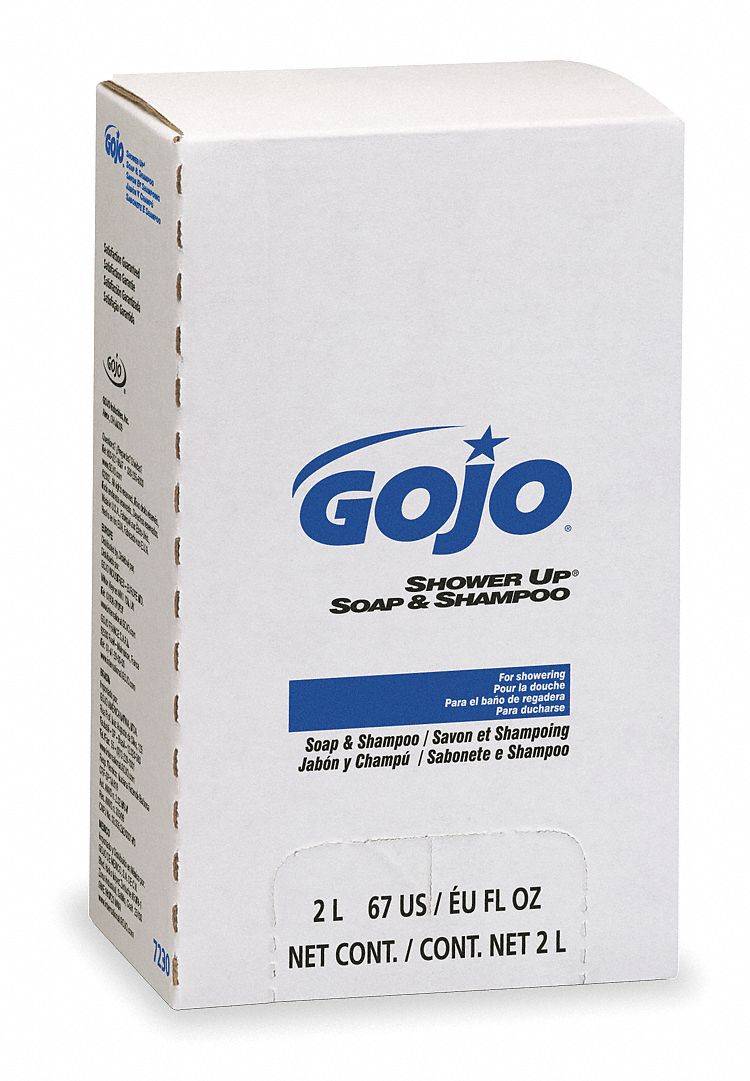 Liquid, Shampoo, Clean, 2000mL, PK 4 - Grainger