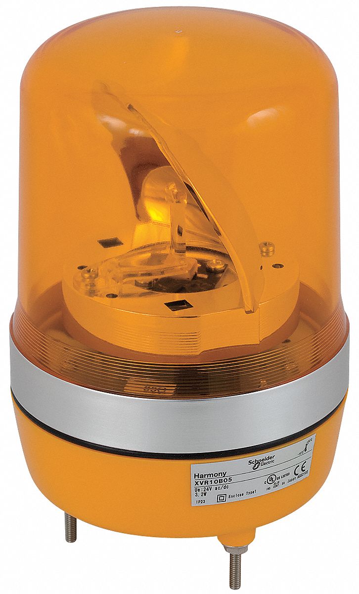 SCHNEIDER ELECTRIC, Orange, LED, Warning Light - 5FZG0|XVR10B05 - Grainger