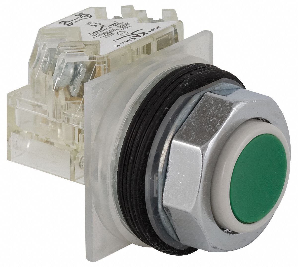 SCHNEIDER ELECTRIC, Extended Profile, Metallic, Extended Push Button ...