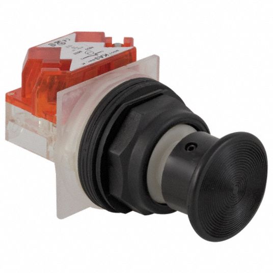 SCHNEIDER ELECTRIC, Mushroom Head Profile, Non-Metallic, Mushroom Head Push Button - 5FZN4 ...