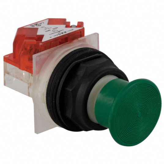 SCHNEIDER ELECTRIC, Mushroom Head Profile, Non-Metallic, Mushroom Head Push Button - 5FZN5 ...