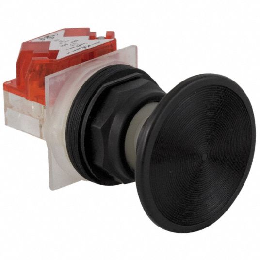 SCHNEIDER ELECTRIC, Mushroom Head Profile, Non-Metallic, Mushroom Head Push Button - 5FZN7 ...