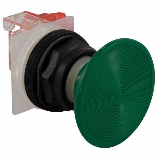 SCHNEIDER ELECTRIC, Mushroom Head Profile, Non-Metallic, Mushroom Head Push Button - 5FZN8 ...