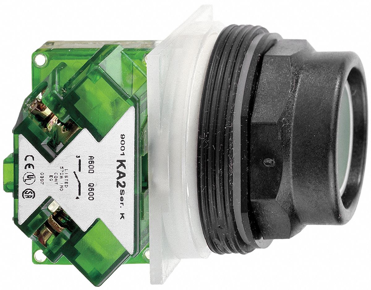 SCHNEIDER ELECTRIC, Extended Profile, Non-Metallic, Extended Push ...