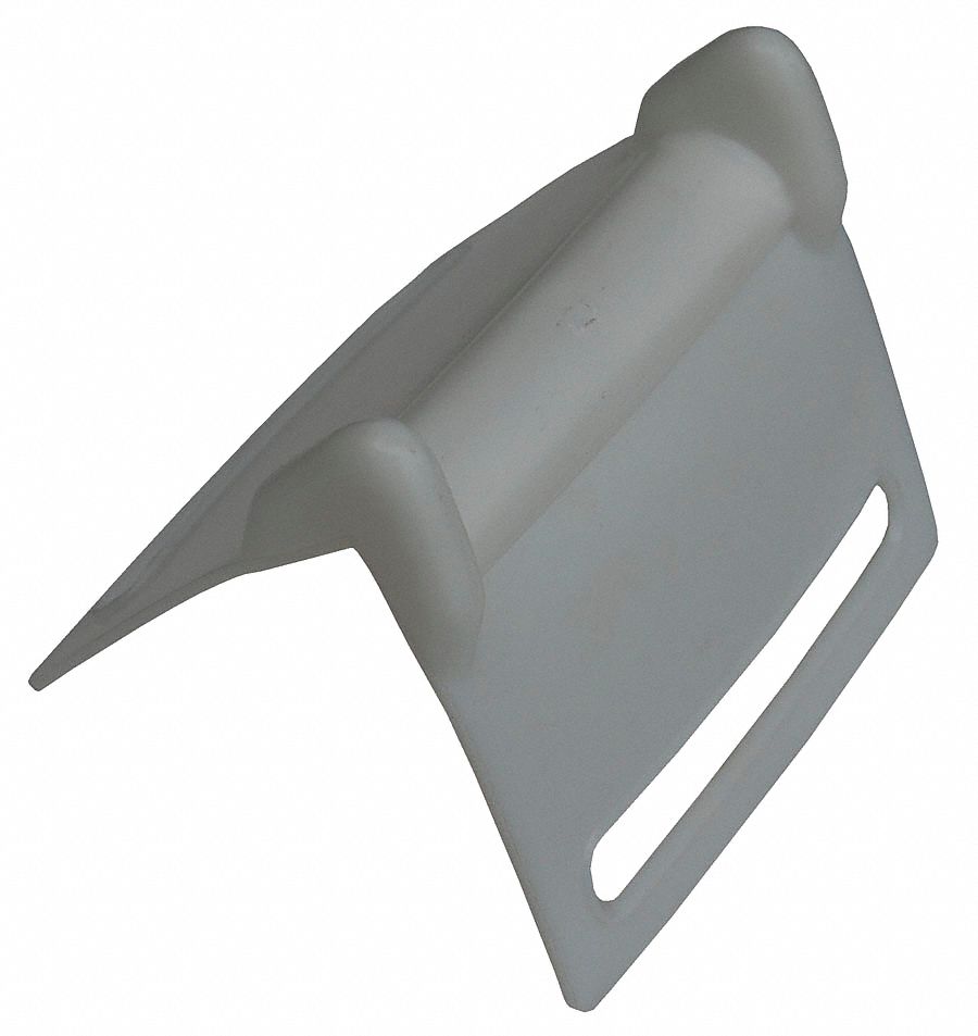 Edge Protector, Plastic, Length 5 1/2 in, Width 4 in, PK 100 - Grainger