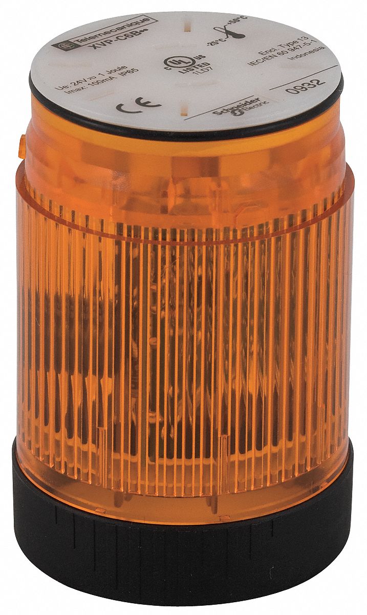 Tower Light Module Flashing Tier, 24V AC/DC, 50mm Diameter - Grainger