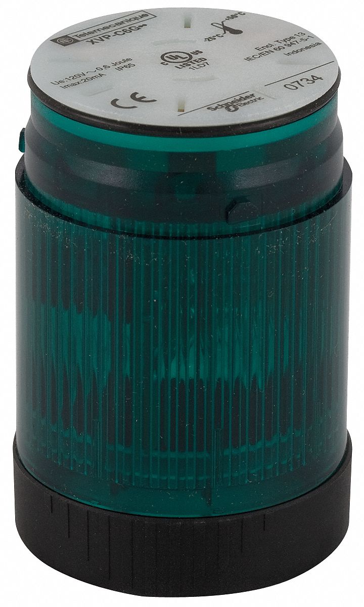 Tower Light Module Flashing Tier, 120V AC, 50mm Diameter - Grainger