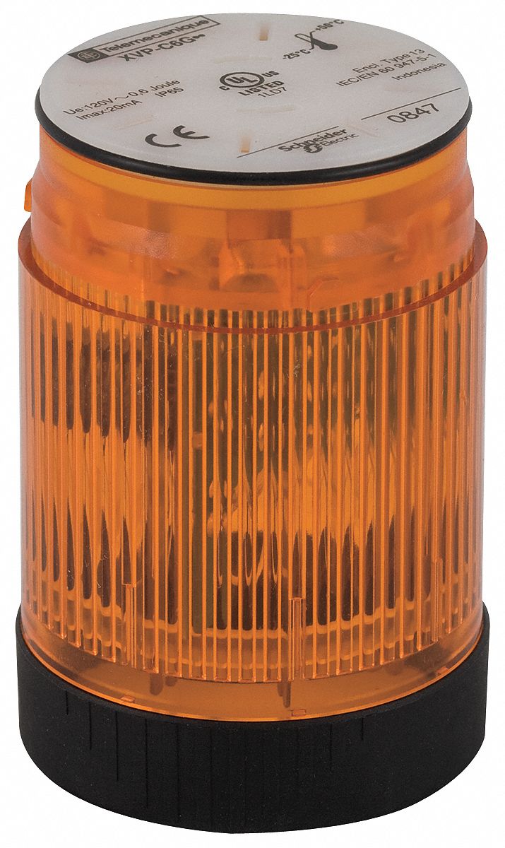 Tower Light Module Flashing Tier, 120V AC, 50mm Diameter - Grainger