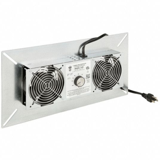 Exhaust, 220 cfm Max Airflow, Crawl Space Fan - 5GDV0|V2D - Grainger