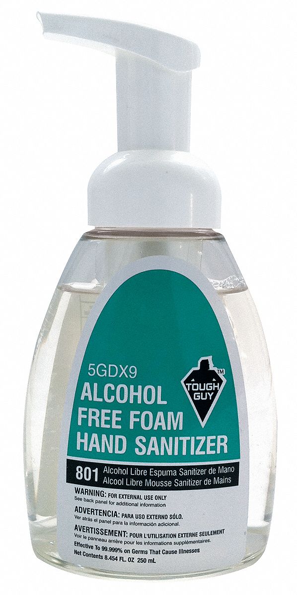 TOUGH GUY, BZK/Biobased Content, Tough Guy Series, Hand Sanitizer ...