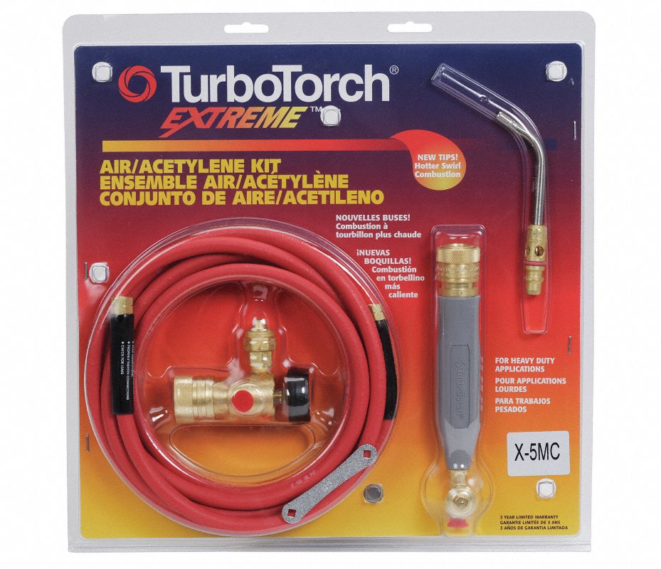 TURBOTORCH Soldadura y Kit Soldadura,200CGA - 5GEG2 | 0386-0384 ...