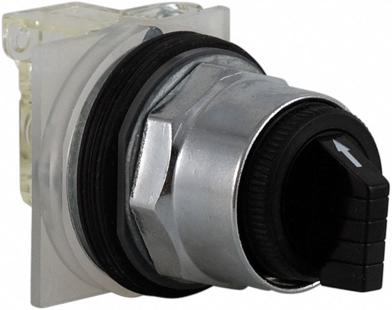 SCHNEIDER ELECTRIC, 30 mm Panel Mounting Size, 3 Positions, Selector ...