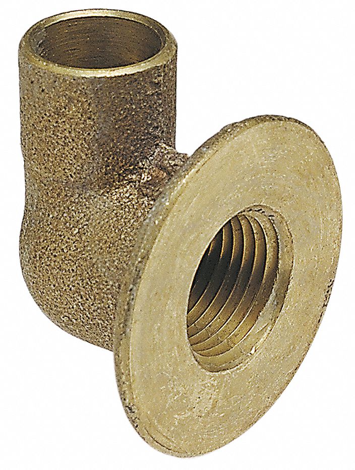 Nibco 708LF-12 Nibco Elbow, 90 Degrees , Sink Flanged: C x FNPT Connection, 1/2 in Tube Size, 1/ ...