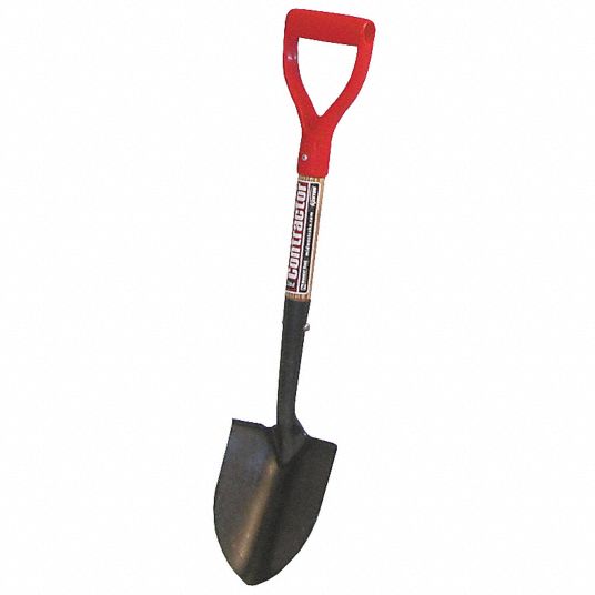 Mini Round Point Shovel,20 In. Handle - Grainger