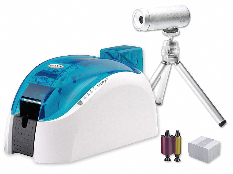 ID Card Printer Bundle,Magnetic Encoder - Grainger