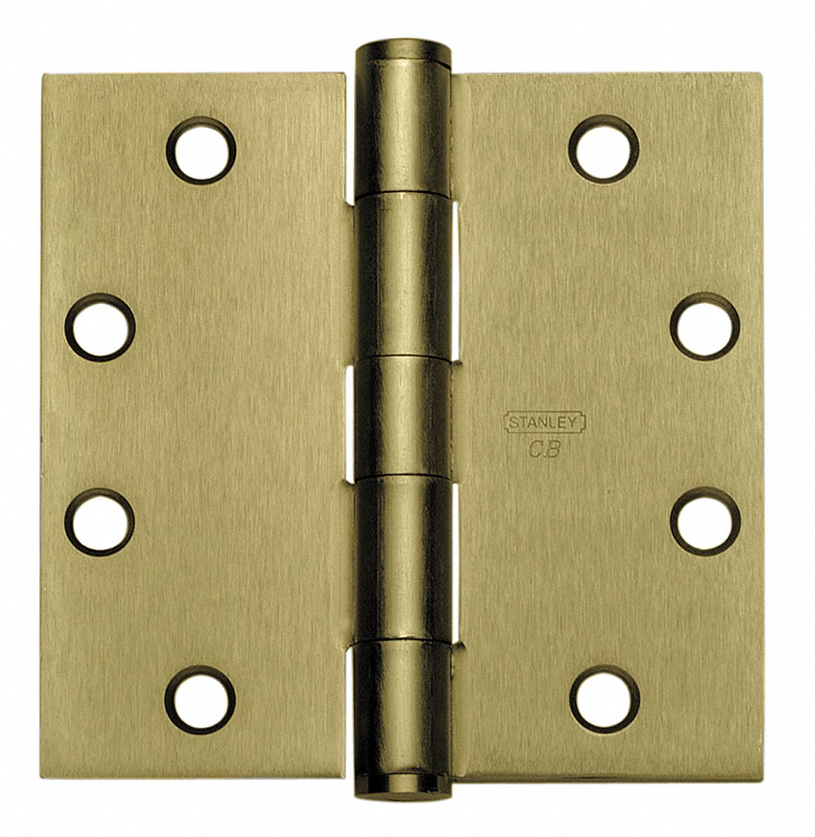 BEST, Steel, Full Mortise, Butt Hinge - 5GJR7|CB179NRP 4 5X4 5 FM DOOR ...