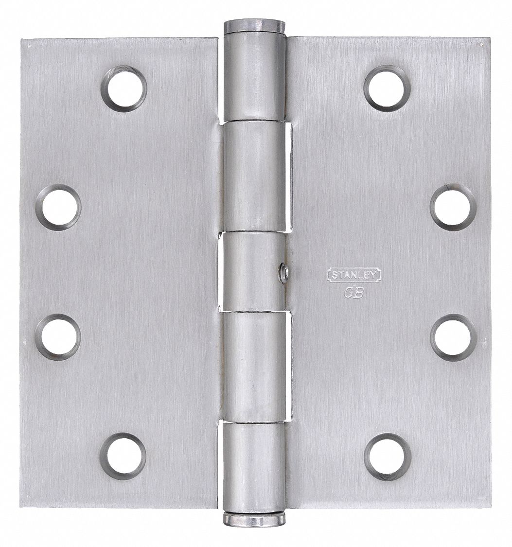 BEST, Steel, Full Mortise, Butt Hinge - 5GJJ9|CB179 4X4 FM STDWT DOOR ...