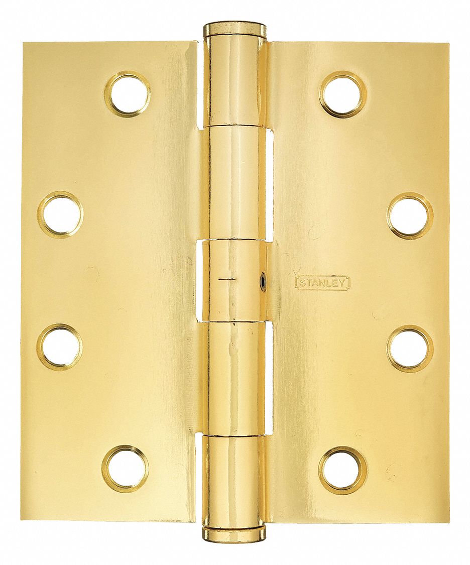 BEST, Steel, Full Mortise, Butt Hinge - 5GJN0|F179 4 5X4 DOOR HINGE 3 ...