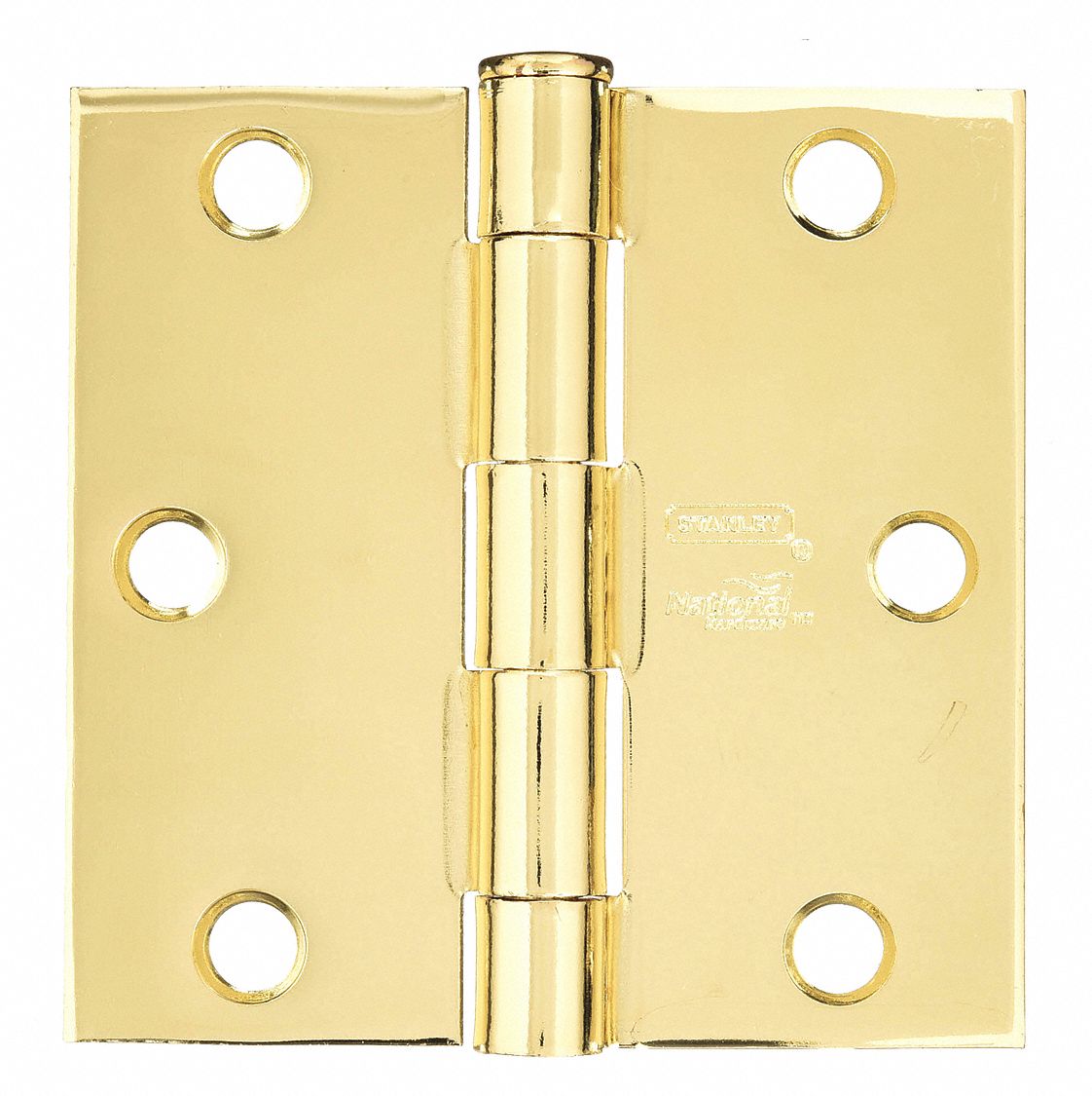 BEST, Steel, Full Mortise, Butt Hinge - 5GJN3|F179 3X3 DOOR HINGE 3 STL ...