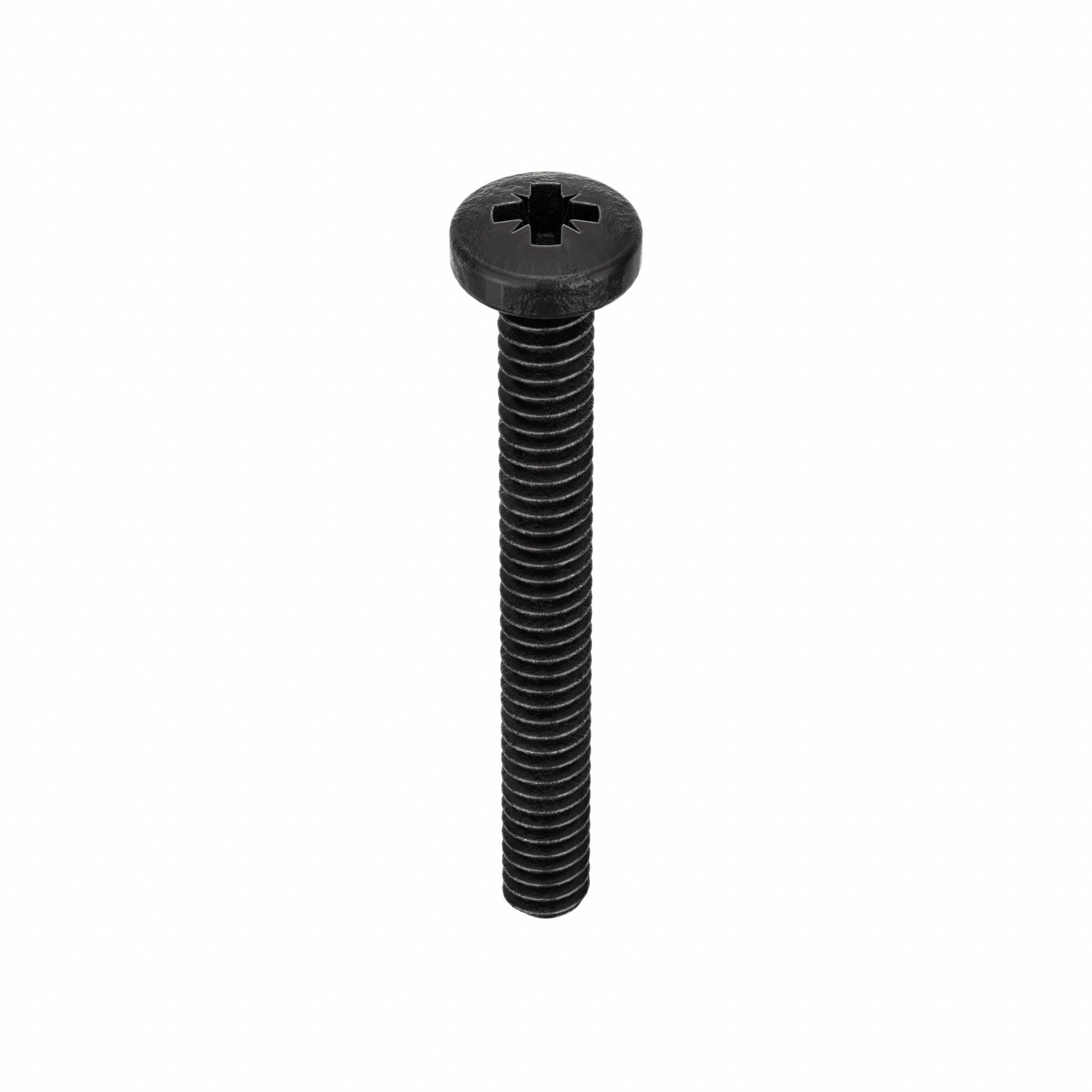 #4-40 Thread Size, 59/64 in Lg, Machine Screw - 5GMC0|5GMC0 - Grainger
