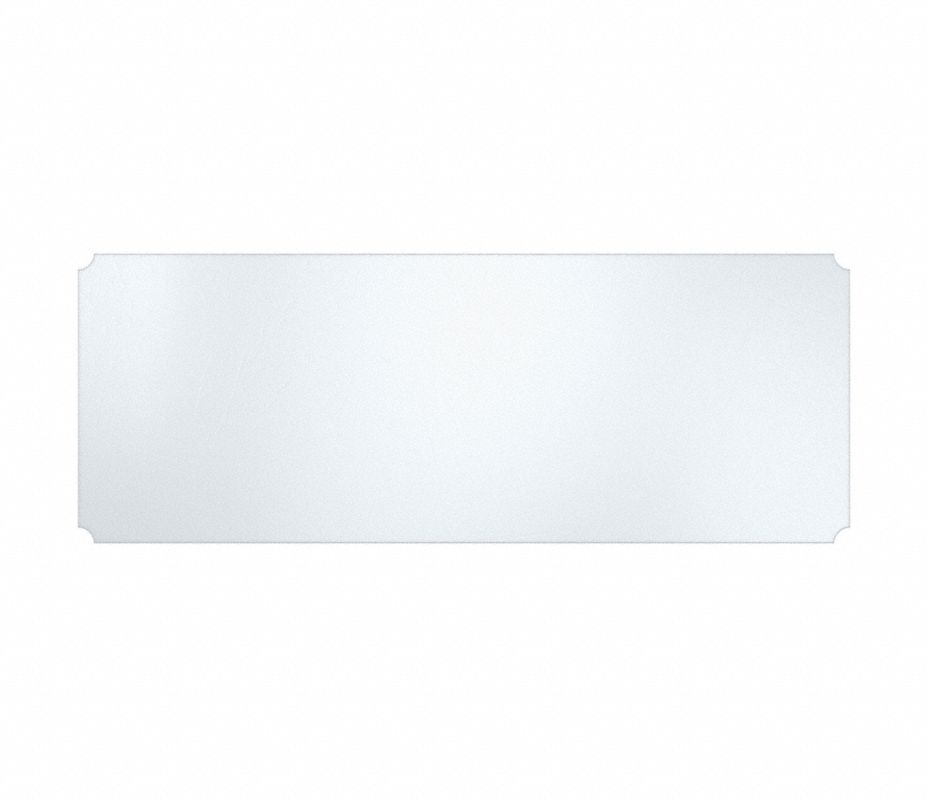 APPROVED VENDOR Estante Revestido, Color Claro48" x 18" Plástico: PQ4 ...