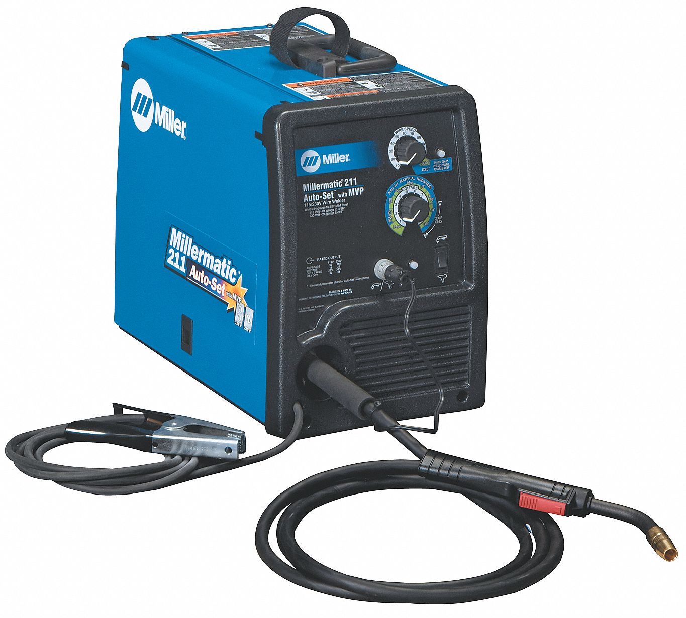 MILLER ELECTRIC MIG Welder 120 240VAC 1 Phase Ubicaciondepersonas