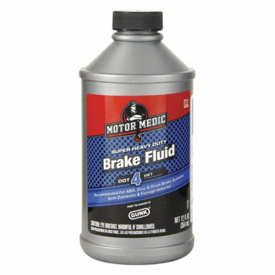Bottle, Disc Brakes/Drum Brakes, Brake Fluid - 54YG25|M4512/6 - Grainger