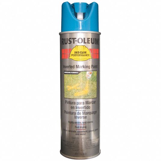 RUST-OLEUM Inverted Marking Paint: Inverted Paint Dispensing, Caution ...