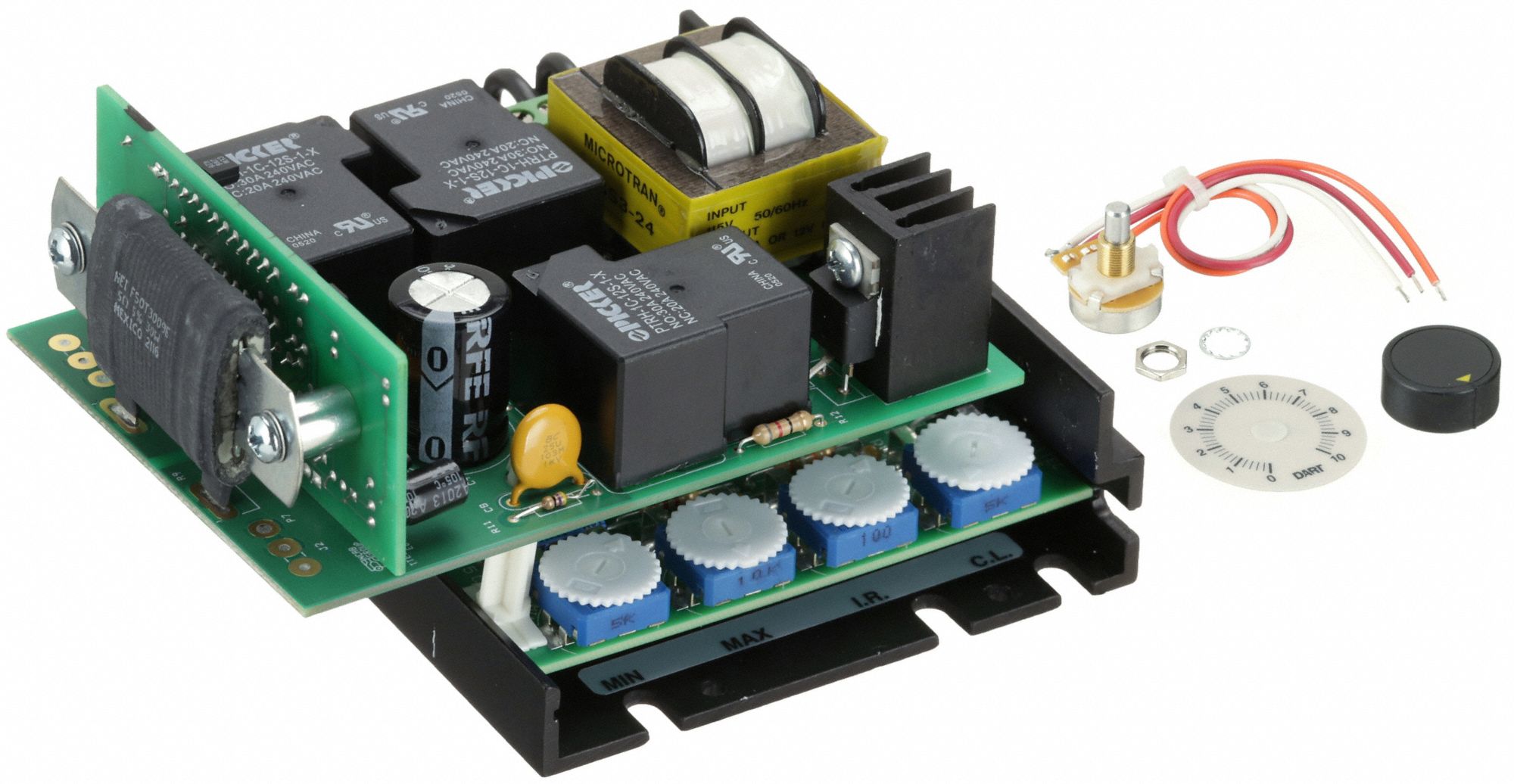 DART CONTROLS DC Speed Control: SCR, Open, 5.5 A Max Current, 90V DC ...