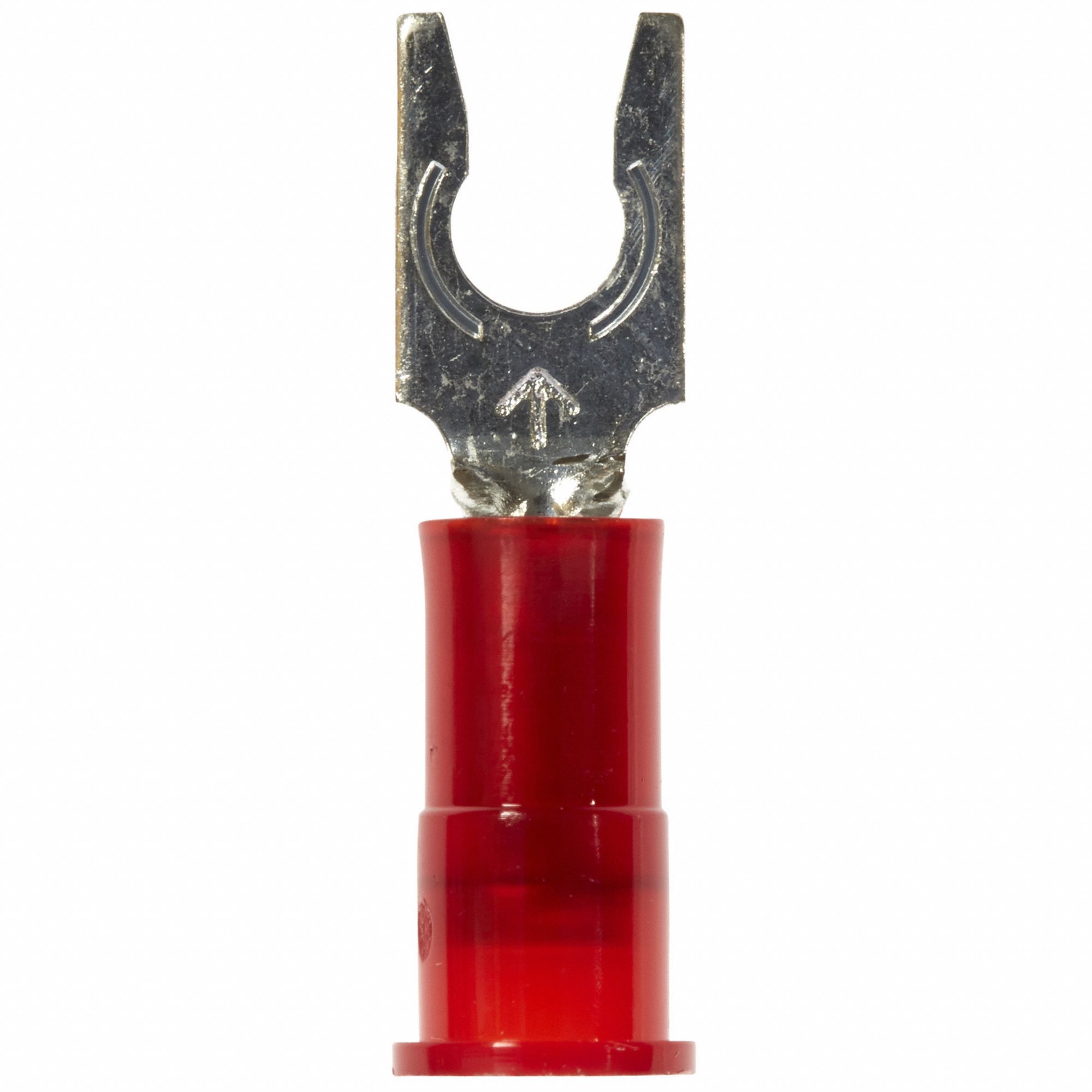 3M, Red, Nylon, Fork Terminal - 5HE46|MNG18-6FLX - Grainger