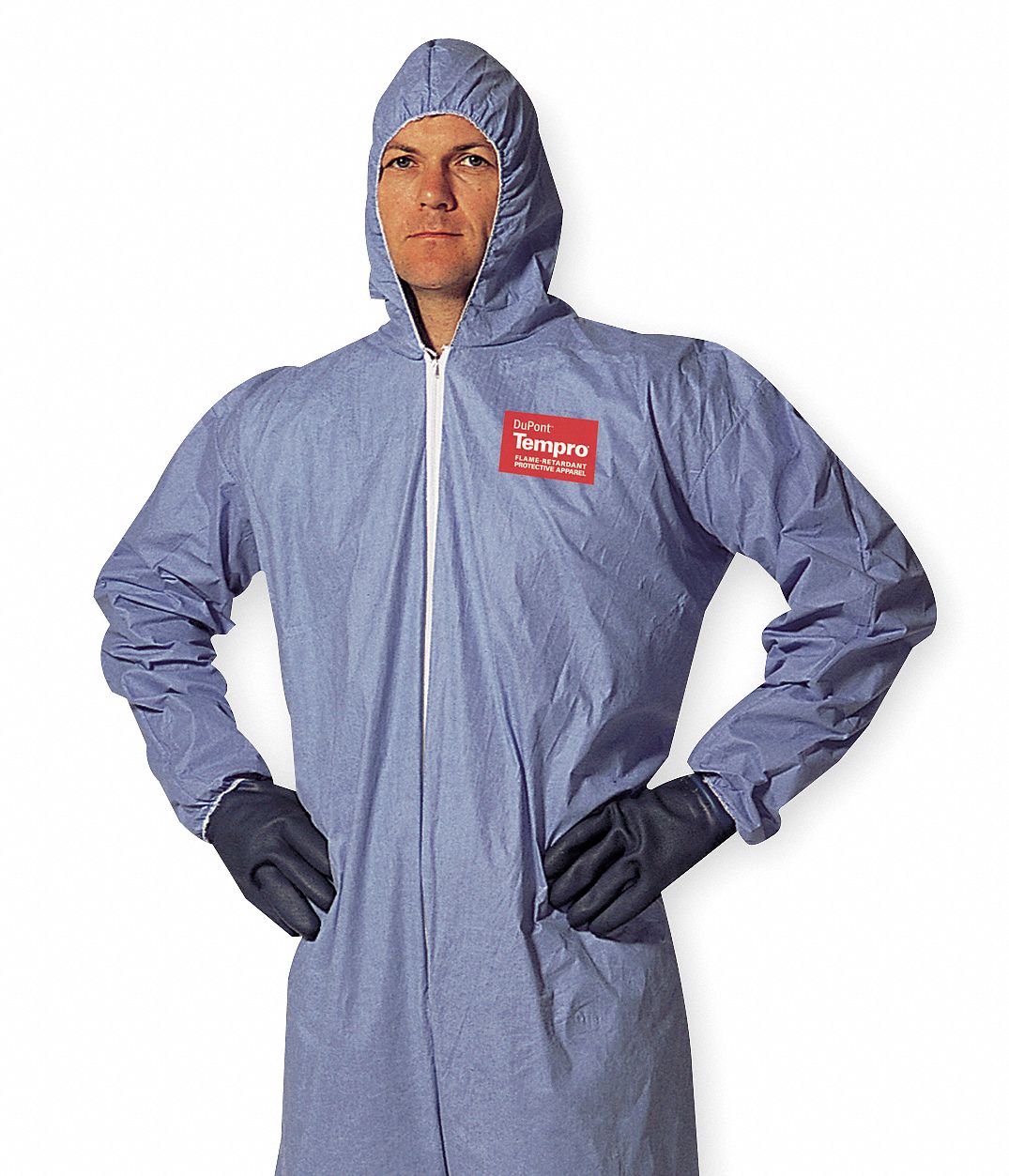 FR Coverall w/Hood and Socks, PK 12 - Grainger