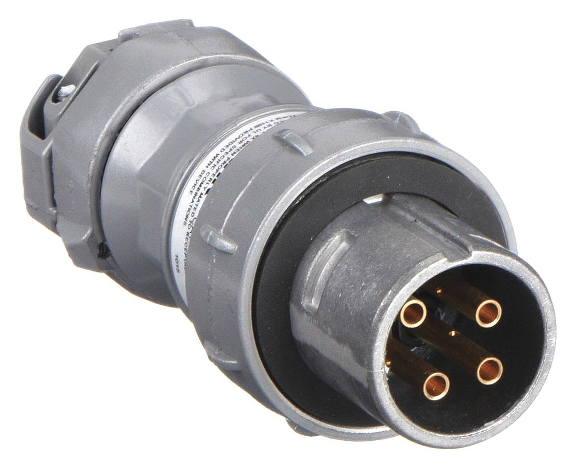 30 A, 250V DC/600V AC, Pin and Sleeve Plug - 5HJ60|VP3485 - Grainger