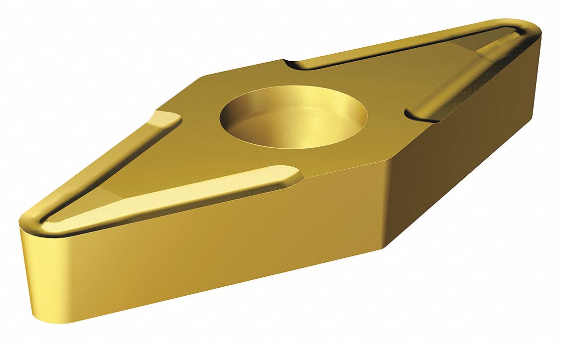 SANDVIK COROMANT, VBMT Insert, Neutral, Turning Insert - 5CCL2|VBMT 2(1 ...